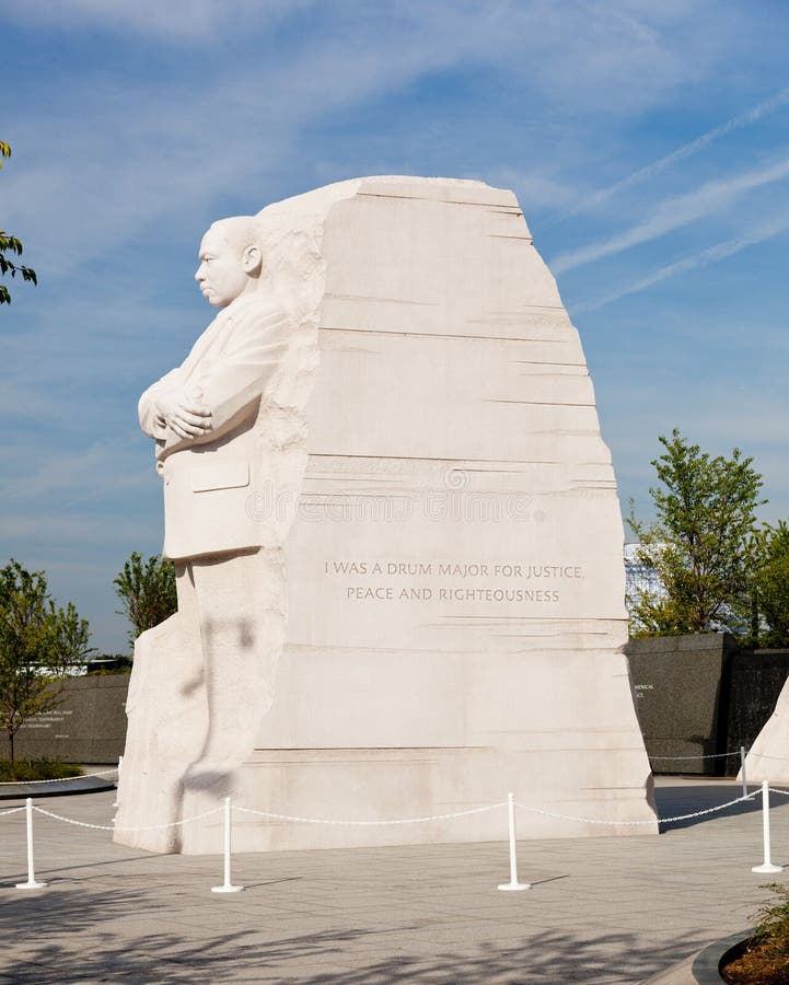 Martin Luther King Monument DC Editorial Stock Photo - Image of ...