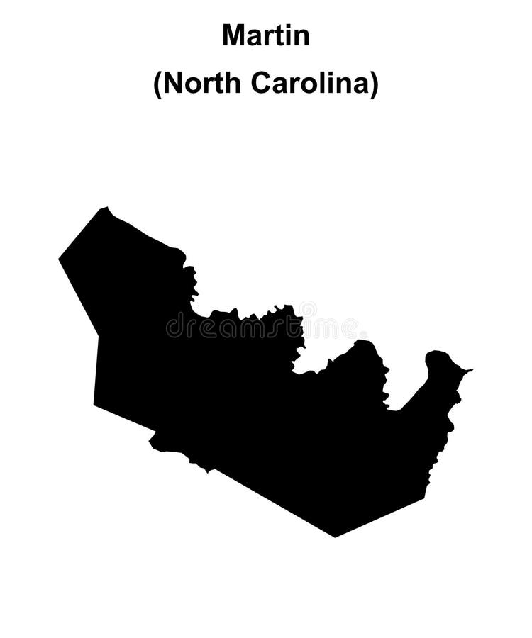 Martin outline map stock vector. Illustration of boundary - 357461082