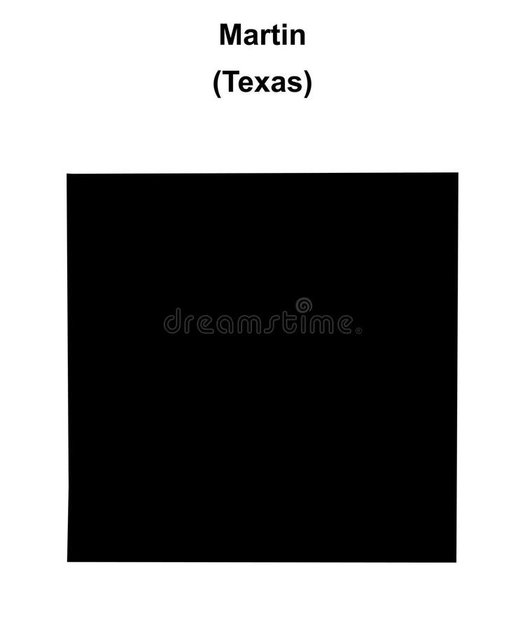 Martin outline map stock illustration. Illustration of contour - 361792903