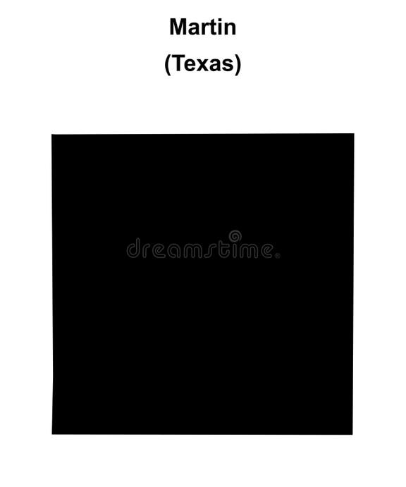 Martin outline map stock illustration. Illustration of contour - 361792903