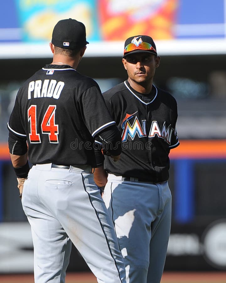 Martin Prado and Donovan Solano Editorial Photo - Image of prado, miami ...