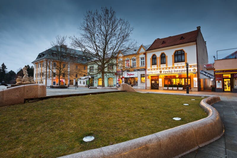 Martin, Slovakia. editorial image. Image of evening, city - 66449730