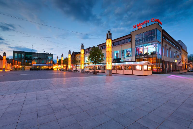 Martin, Slovakia. editorial image. Image of cloudy, cityscape - 70879460