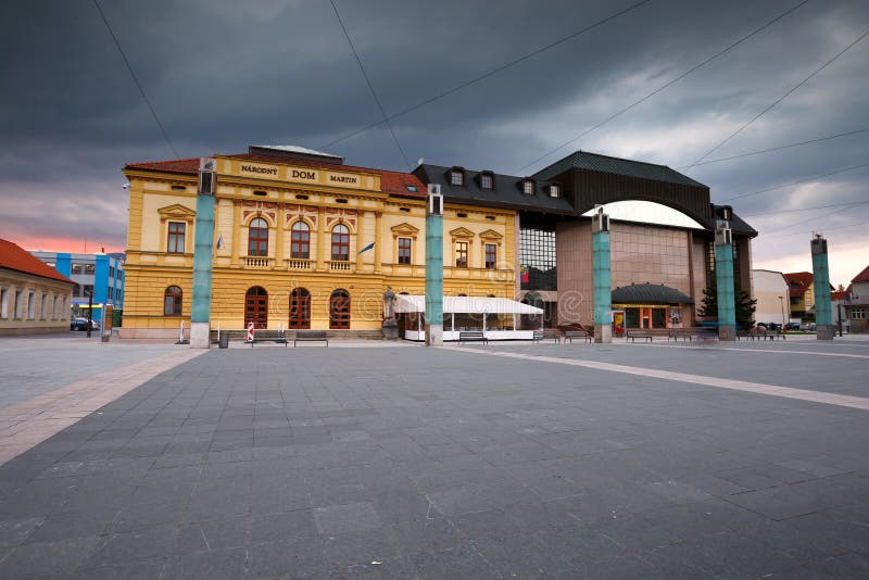 Martin, Slovakia. editorial image. Image of street, architecture - 70878775