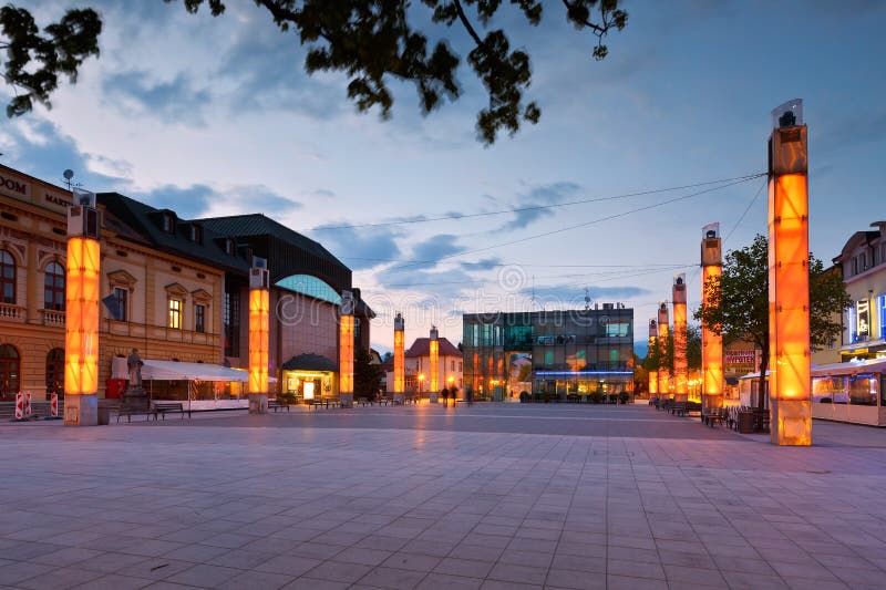 Martin, Slovakia. editorial stock image. Image of cloudy - 70878954