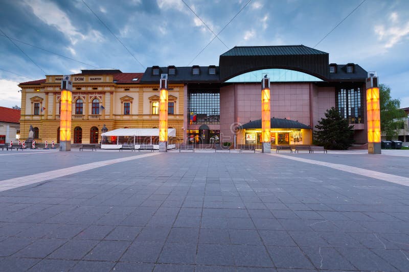 Martin, Slovakia. editorial photography. Image of cloudy - 70879637