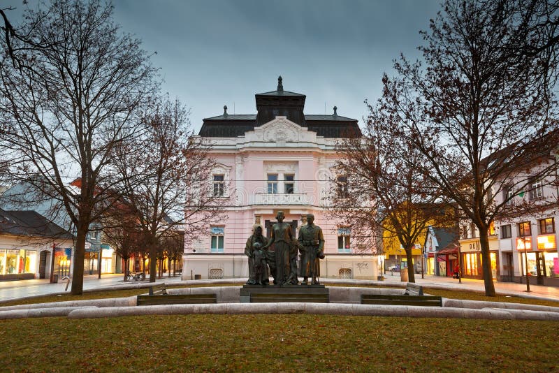 Stadt von Martin, Slowakei redaktionelles stockfotografie. Bild von ...