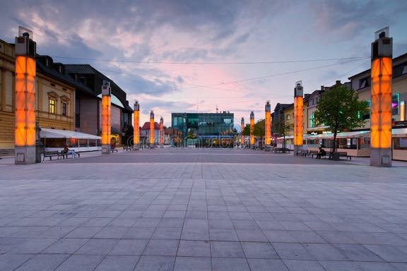 Martin, Slowakei redaktionelles stockbild. Bild von quadrat - 70878589