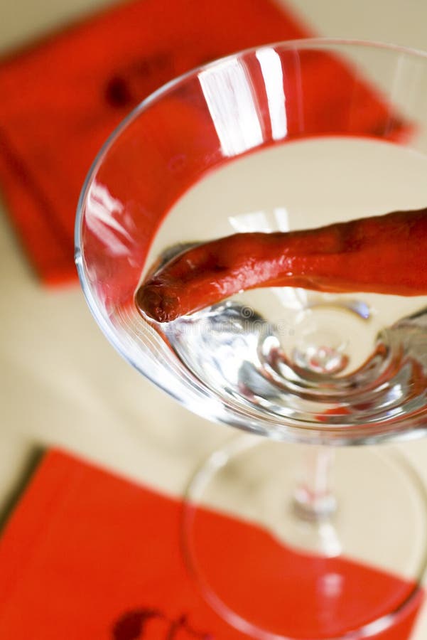 Martini With Chilli Picture. Image: 1491255