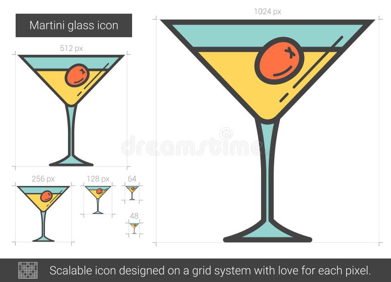 Minimal Line Drawing Martini Stock Illustrations – 123 Minimal Line ...