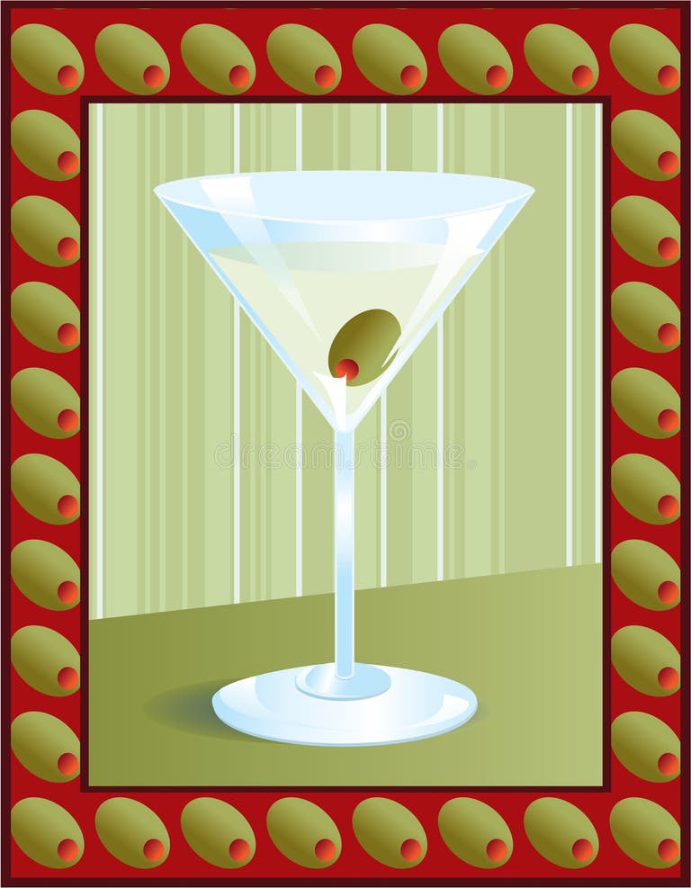 Border Martini Stock Illustrations – 418 Border Martini Stock ...
