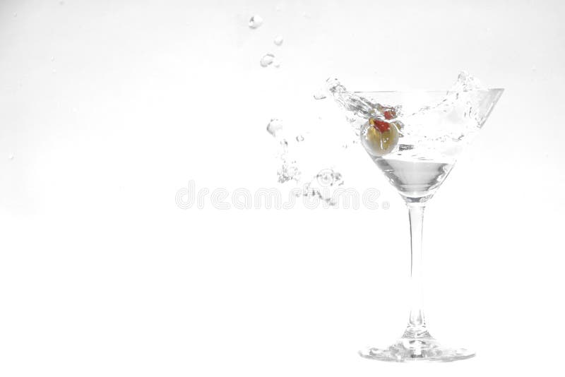 Martini splash stock image. Image of liquid, alcohol, martini - 9724405