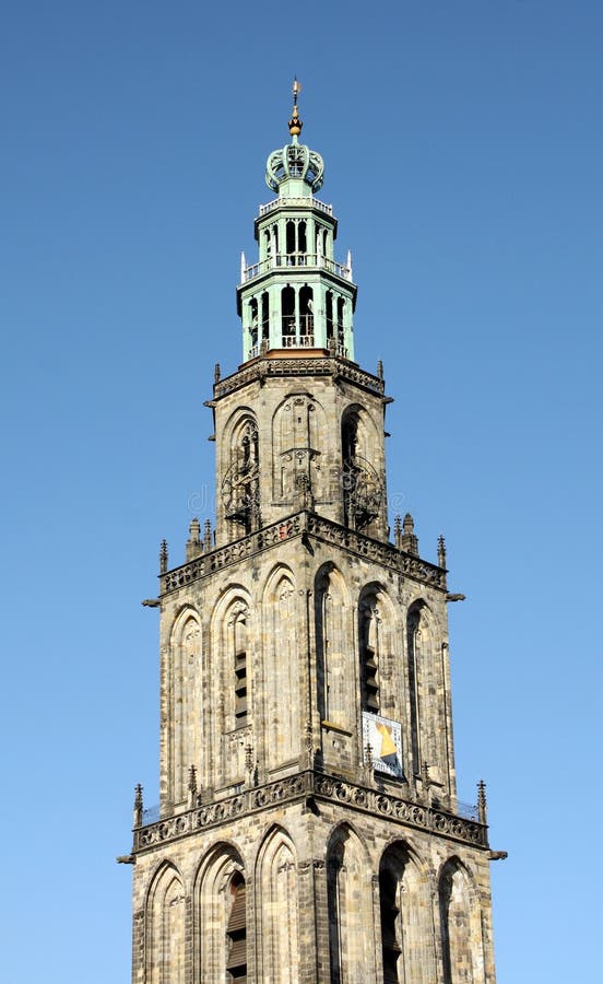 Martini tower stock image. Image of martini, groningen - 38727153
