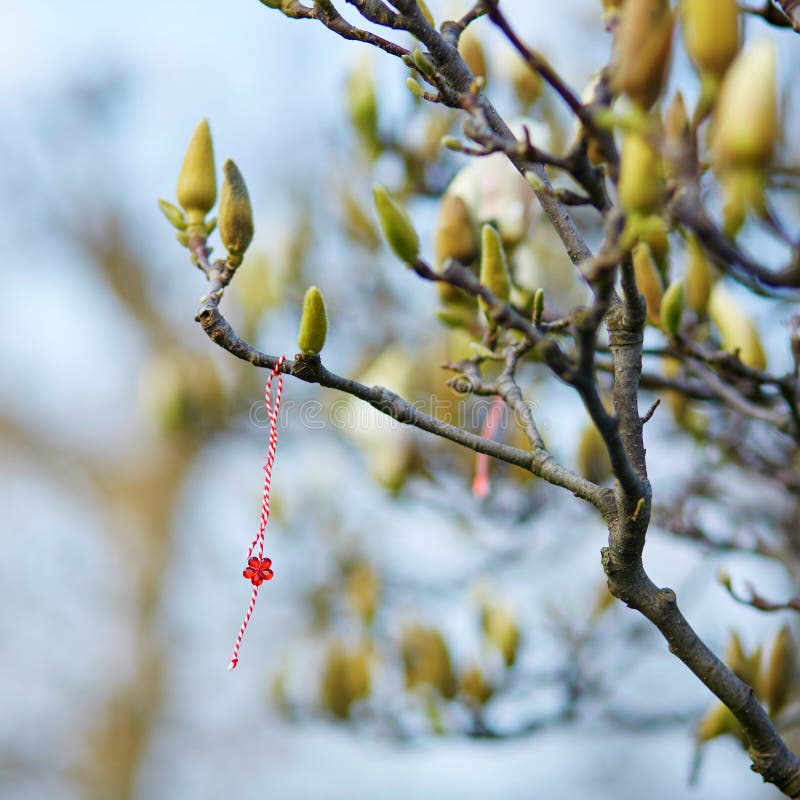 Martisor, symbol of spring stock photo. Image of belief - 64731240