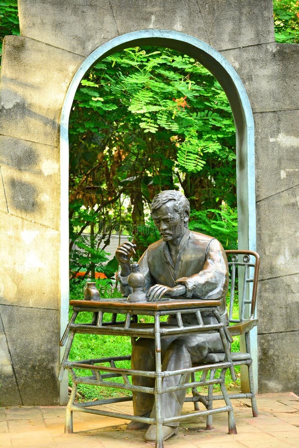 The Martydom of Jose Rizal in Manila, Philippines Editorial Image ...