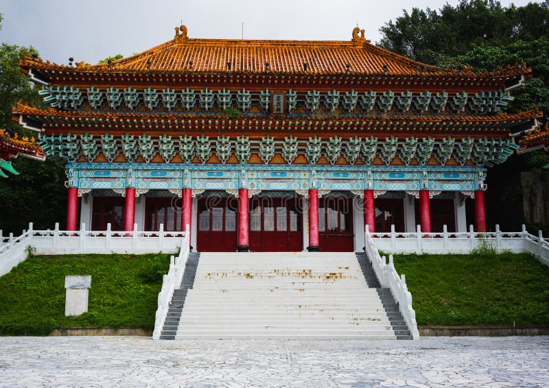Martyrs Shrine Side Building View in Hualien Taiwan Stock Photo - Image ...