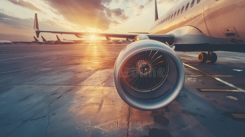 A Marvel of Engineering, Propelling Aircraft Forward with Relentless ...