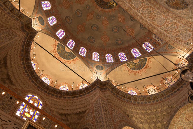 Historical Mosque with Tall Minaret and Surrounding Greenery in Urban ...