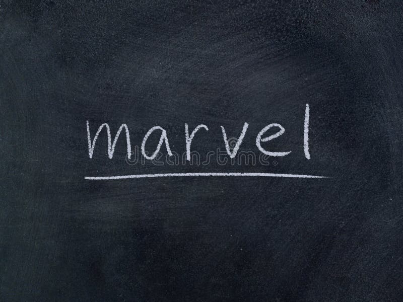 Marvel Word Stock Photos - Free & Royalty-Free Stock Photos from Dreamstime