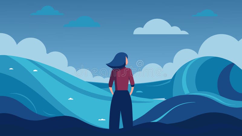 She Marveled at the Expanse of the Big Data Ocean Knowing that she ...