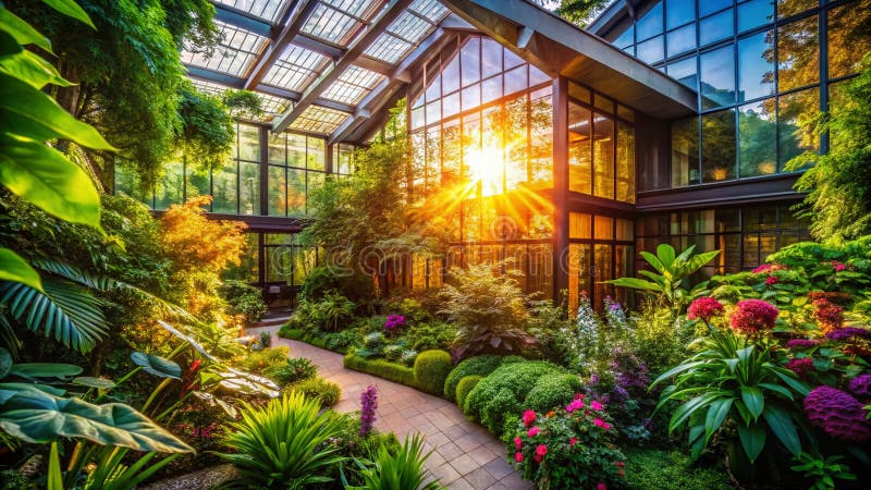 Marvelous Botanical Garden Architecture Exploring Stunning Structures and Lush Greenery in a ...