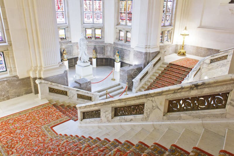 Beautiful staircase stock image. Image of ambiance, ceiling - 24671859