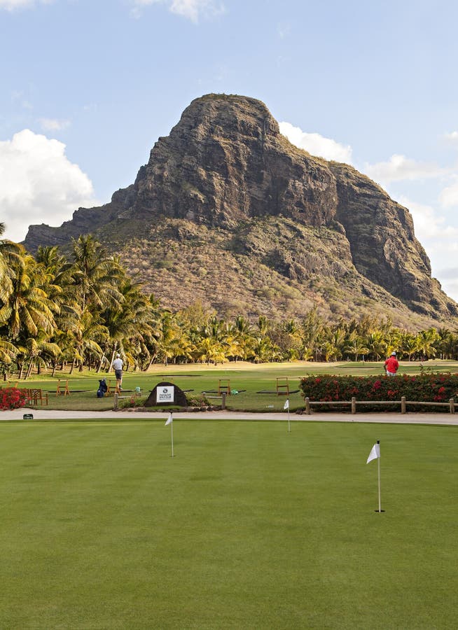 Marvelous Place To Play Golf Editorial Stock Photo - Image of blue ...