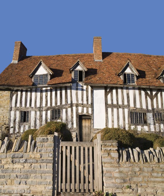 Mary Arden s House stock photo. Image of mother, real - 3819496