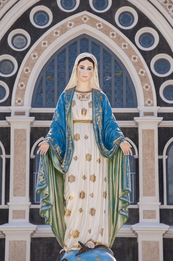 Mary figure standing stock image. Image of female, jesus - 48014037