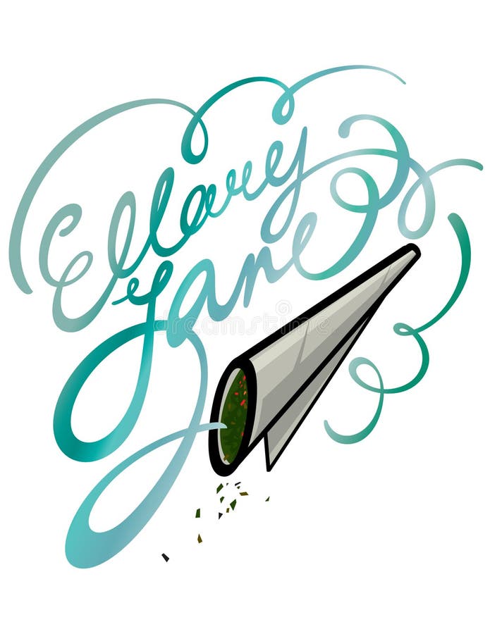 Mary Jane stock vector. Illustration of rastafarian, leisure - 8711842