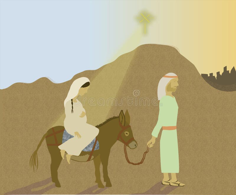 Mary And Joseph Travel To Bethlehem Map Mary And Joseph Travel To Bethlehem Map