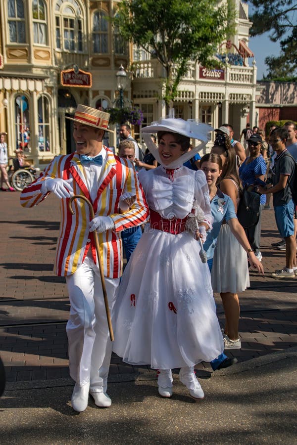 Mary Poppins and Bert editorial stock photo. Image of bert - 239848248