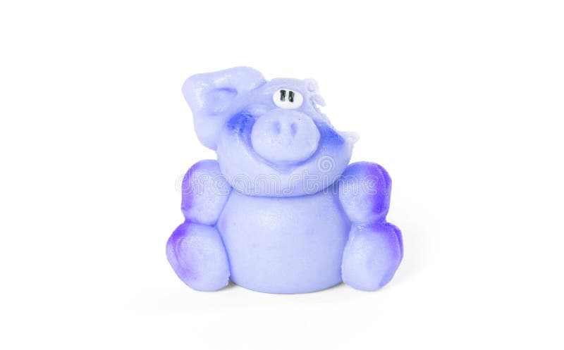 Marzipan Pig, Ready To Be Eaten, One Bite Already Stock Image - Image ...