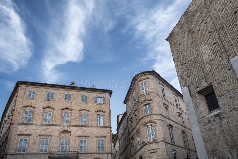 Marzos de Fermo, Italia foto de archivo. Imagen de viejo - 103465192