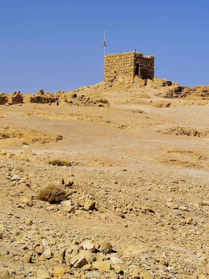 Masada stock image. Image of empire, park, mountain, fort - 26451353
