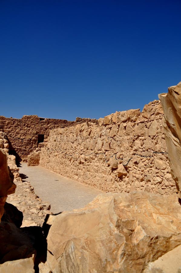 Masada fortress stock photo. Image of archeology, jewish - 18902444
