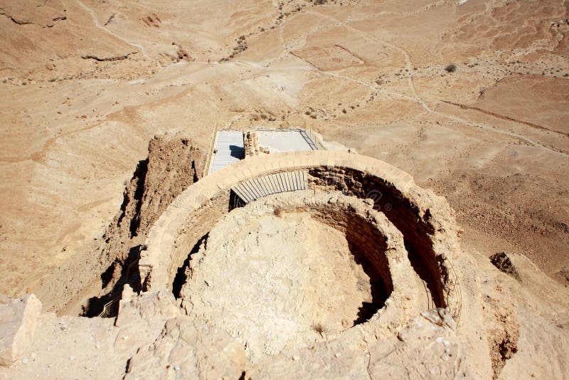 Masada, Israel stock photo. Image of herod, masada, archeology - 26989228