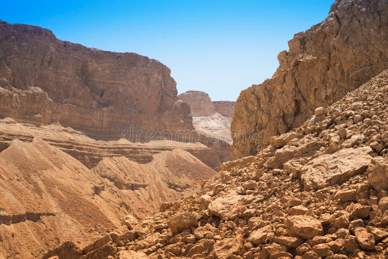 Masada in Israel stock image. Image of archeology, historic - 85433237