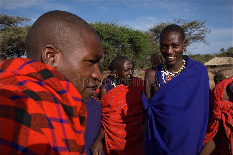 Masai portrait. editorial photography. Image of duty - 16289757