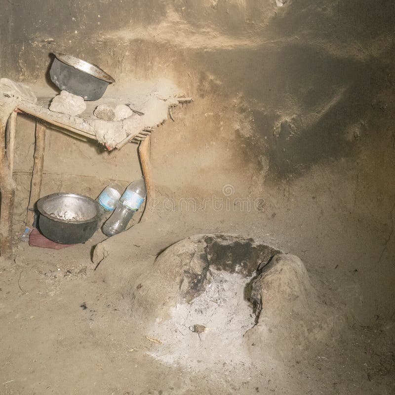 A Masai Kitchen stock image. Image of culture, small - 271739427