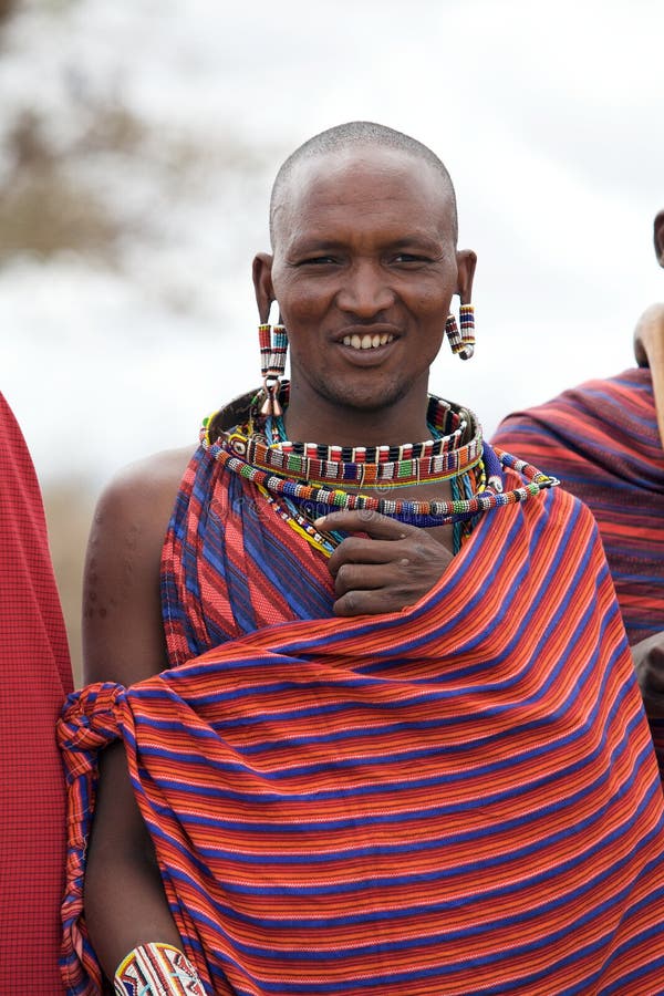 Masai man editorial stock photo. Image of people, group - 21721888