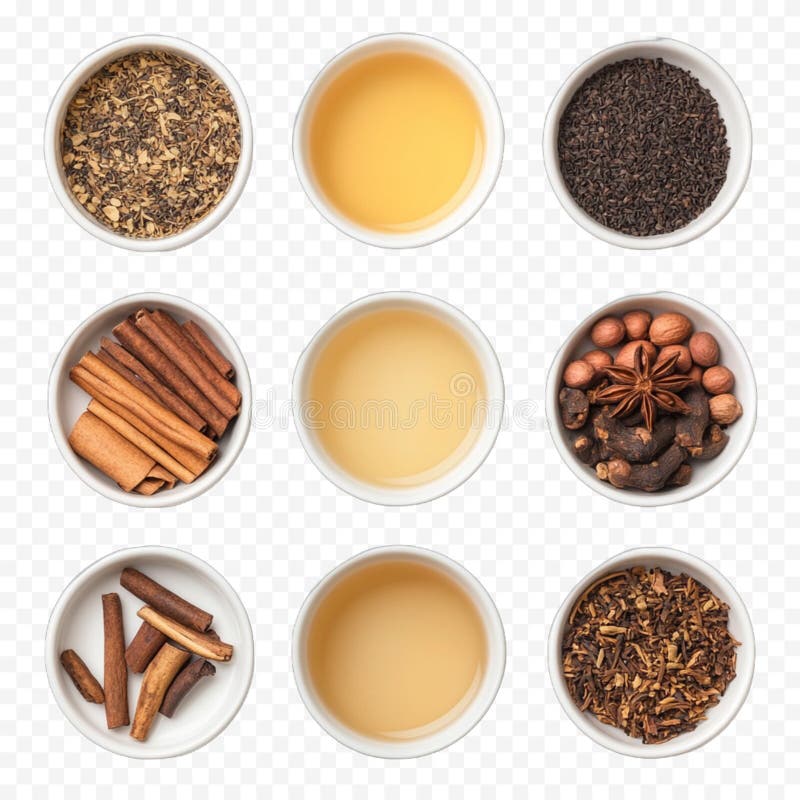Masala Chai Set Tea for Spiced Tea Stock Image - Illustration of ...