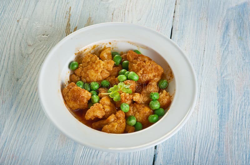 Masala Gobi stock image. Image of roasted, healthy, asia - 139084069