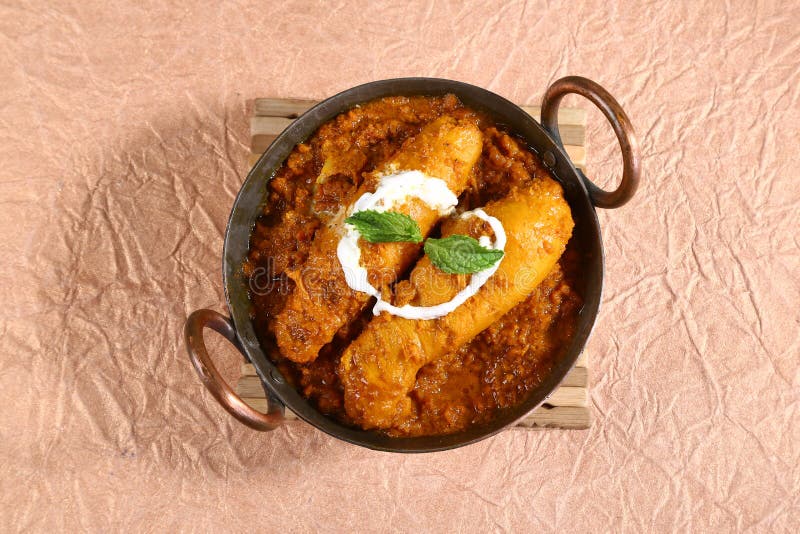 Masala Tawa Chaap or Soya Chaap, Indian Dish Stock Image - Image of ...