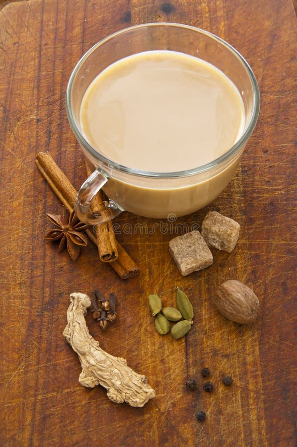 Masala tea stock photo. Image of indian, milk, masala - 37106696