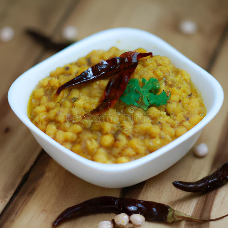 Masala Urad Dal stock illustration. Illustration of food - 303262281