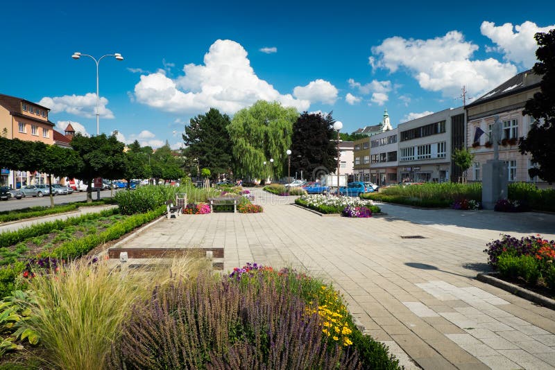 Masaryk Square Letovice Czech Republic Stock Photos - Free & Royalty ...