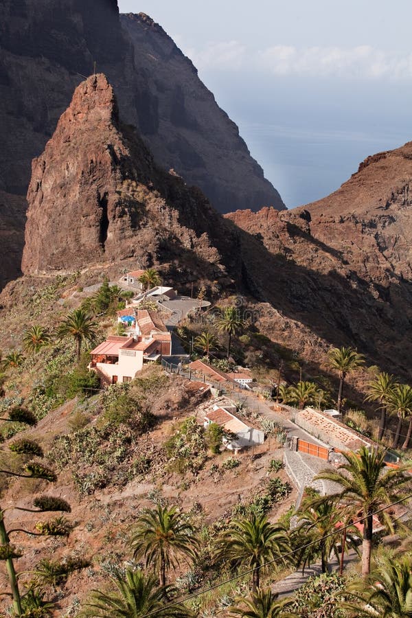 Masca, Tenerife stock afbeelding. Image of kanarie, europa - 22599983