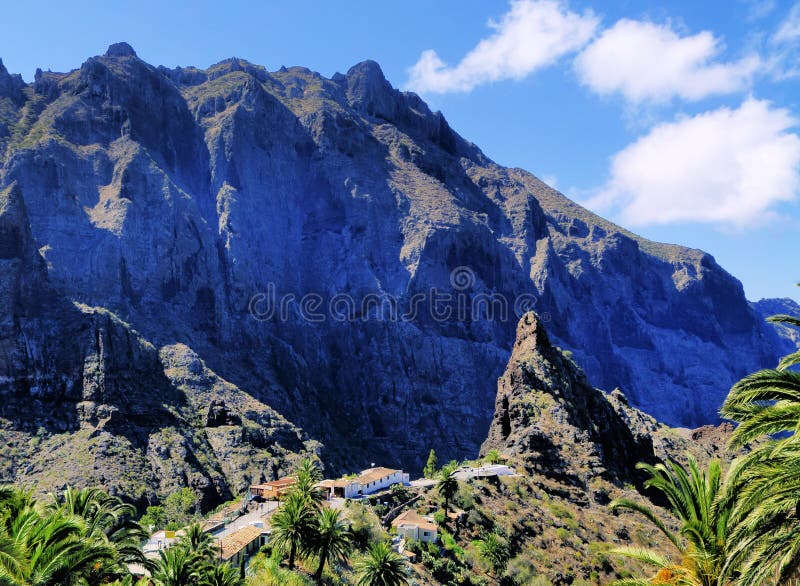 Masca, Tenerife stock image. Image of canarian, peak - 28422093