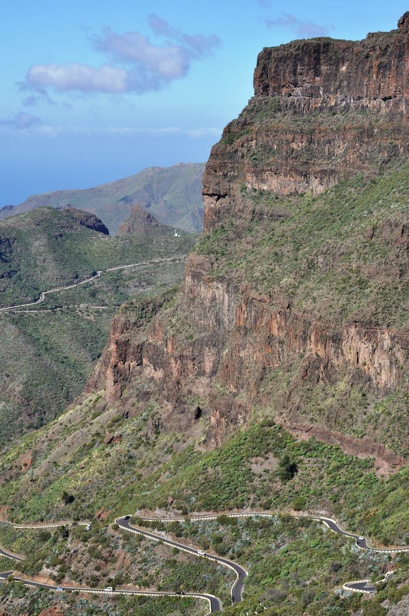 Masca Valley, Tenerife. stock image. Image of architecture - 83004735